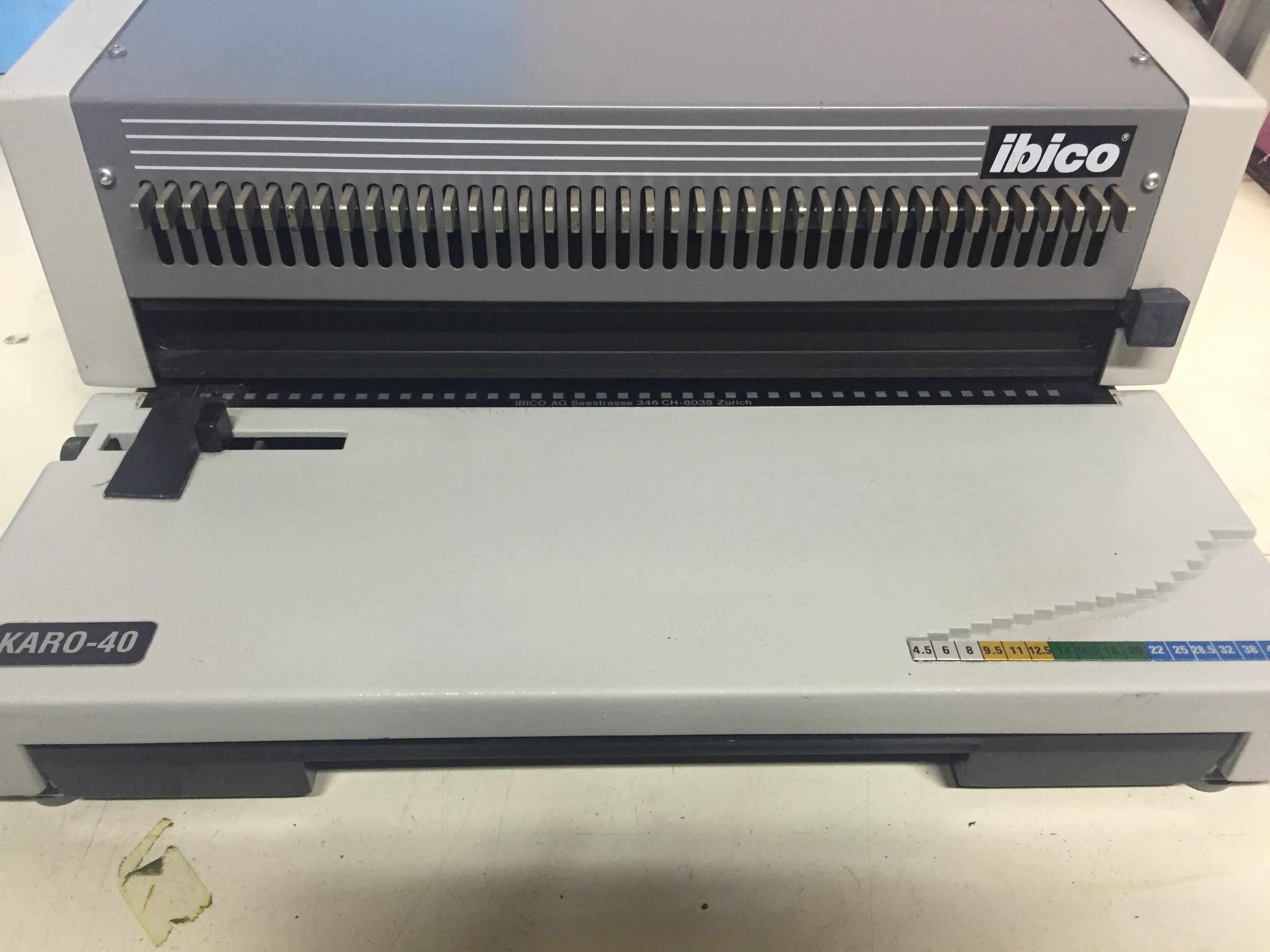 PERFORELIEUR PROFESSIONNEL IBICO KARO-40 MANUEL - CEFI